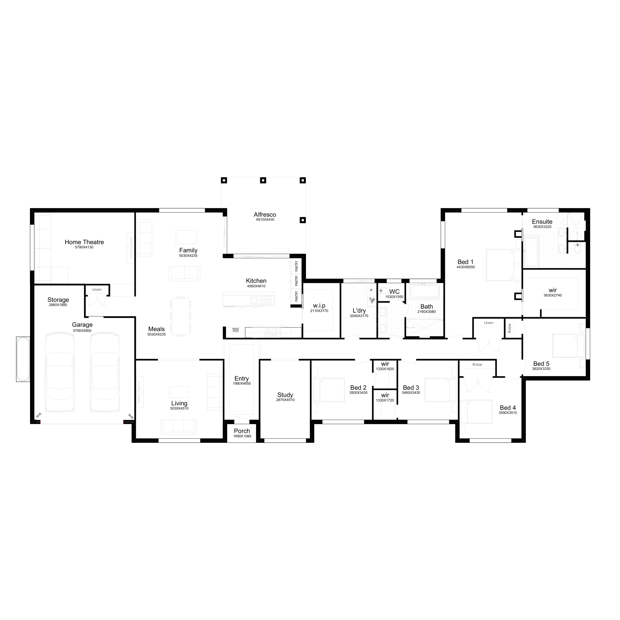 Mirage 42 | Home Design | Better Built Homes