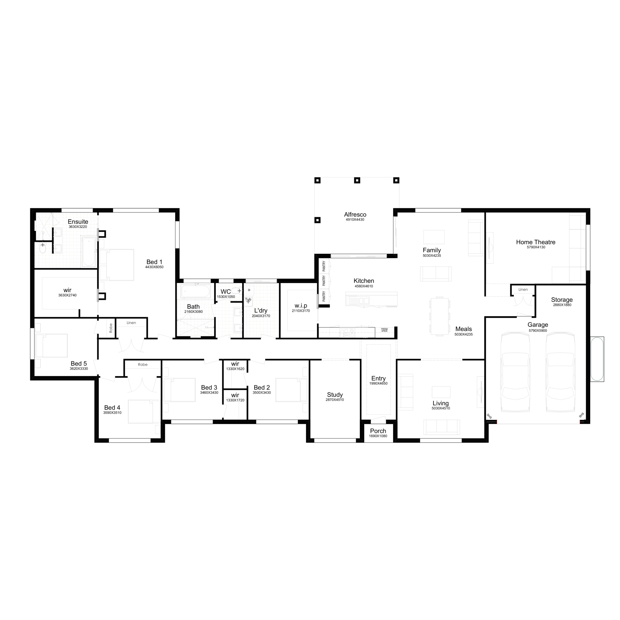 Mirage 42 | Home Design | Better Built Homes