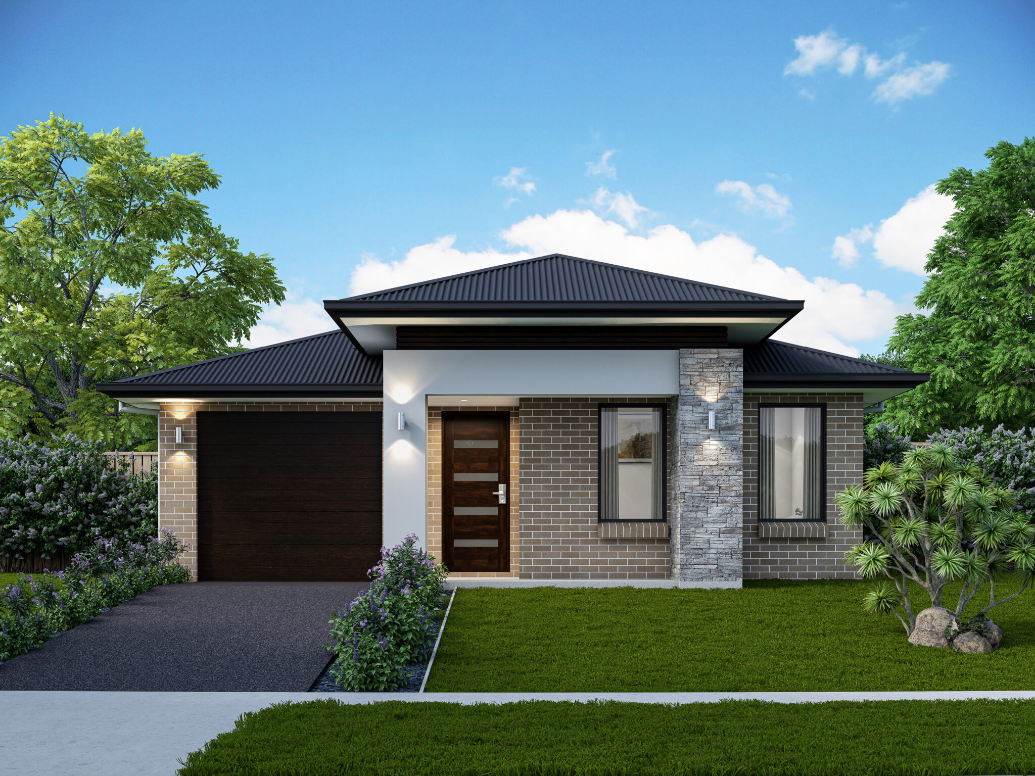 Modern Single Storey House Plans & Designs